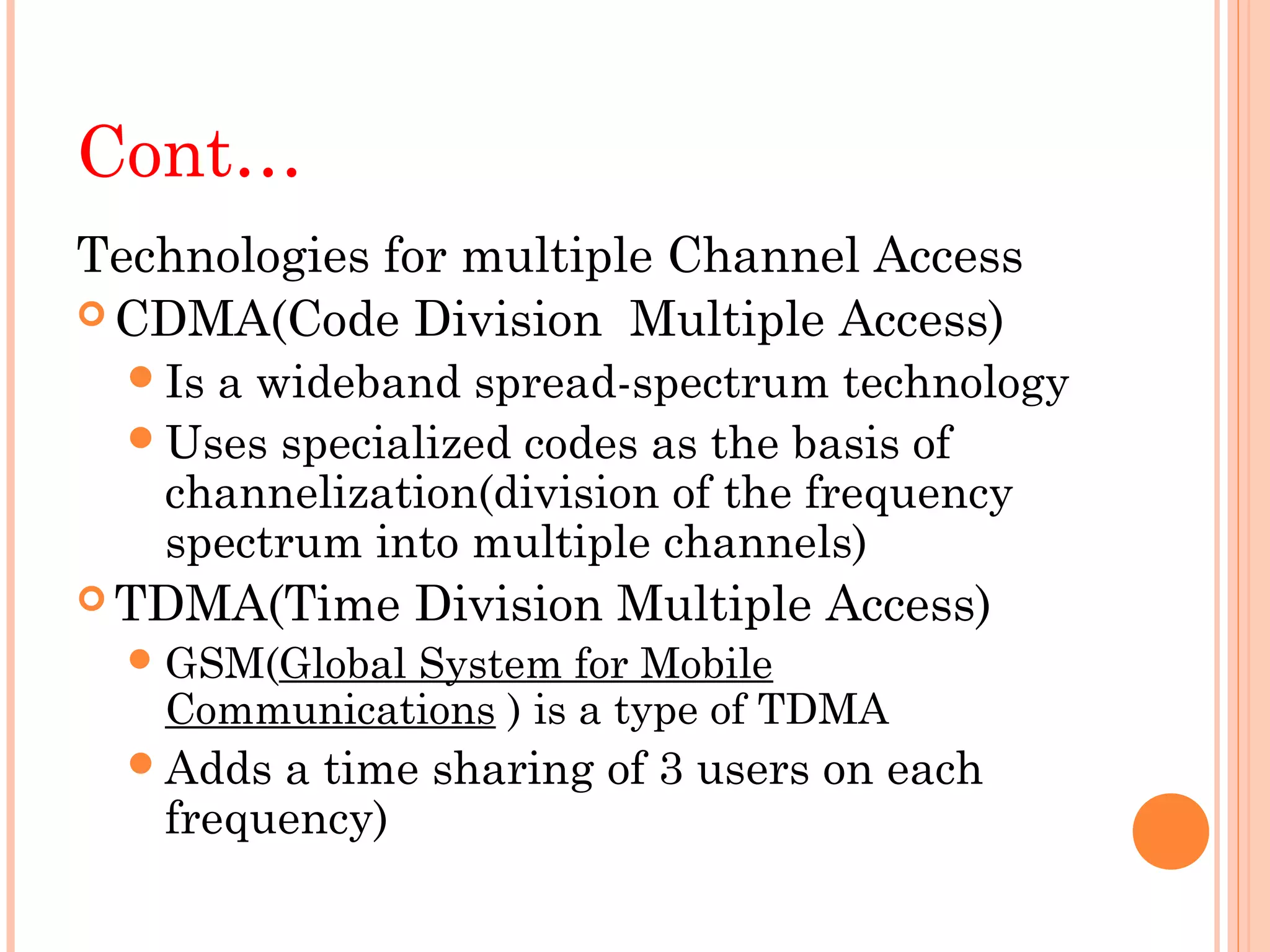 Mobile and wireless computing | PPT