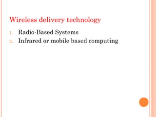 Mobile and wireless computing | PPT