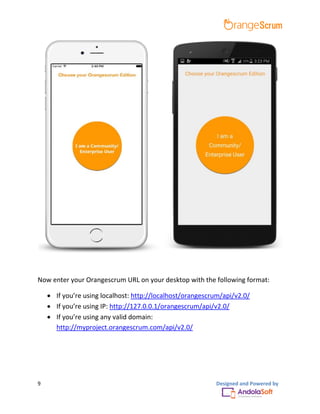 Orangescrum Mobile API Add on User Manual | PDF