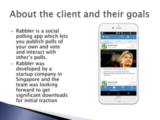 Mobile app case-study | PPTX