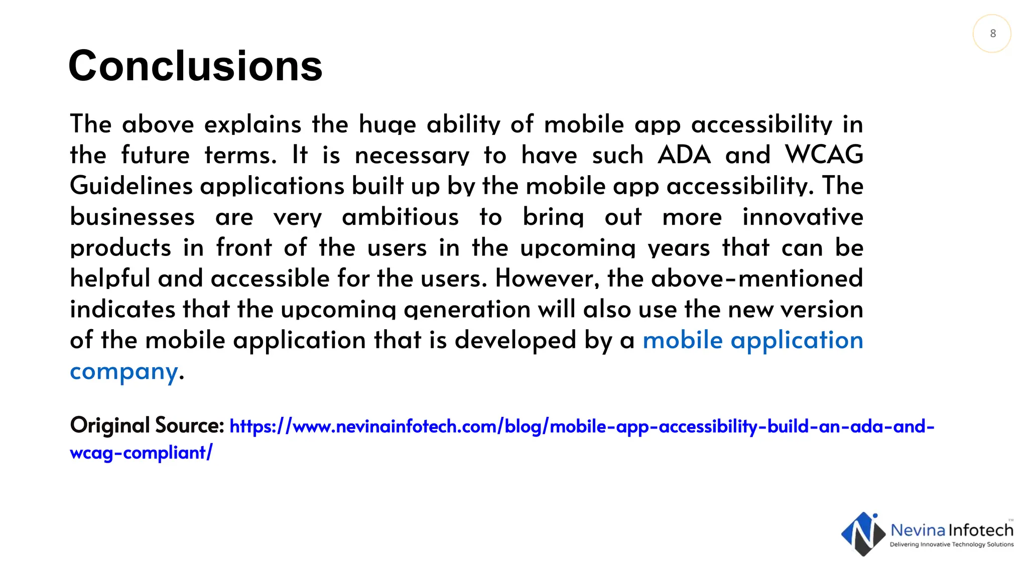 Mobile App Accessibility_ How To Build ADA And WCAG-Compliant Apps.pptx | Computer Software and ...