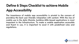Mobile App Accessibility_ How To Build ADA And WCAG-Compliant Apps.pptx | Computer Software and ...