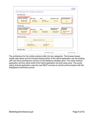 Mobile apparchitecture | PDF