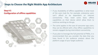 Importance of Mobile App Architecture For Mobile App Development | PPT