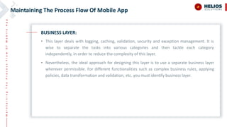 Importance of Mobile App Architecture For Mobile App Development | PPT