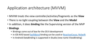 Mobile App Architectures & Coding guidelines | PPTX