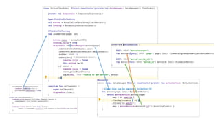 Mobile App Architectures & Coding guidelines | PPTX