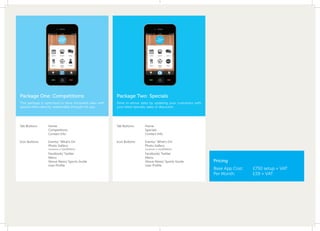 Mobile App Brochure | PPT