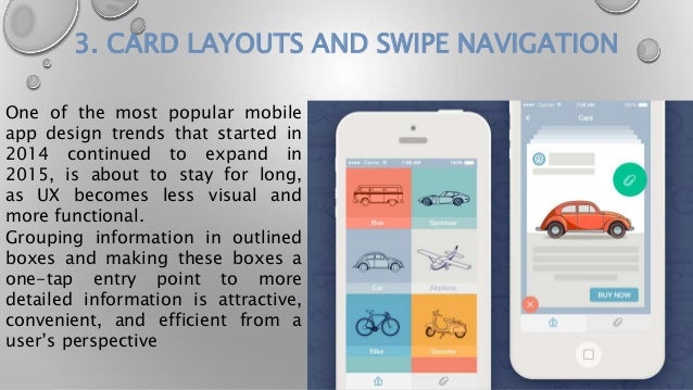 Mobile App Design Trends 2016