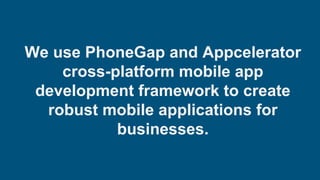 Mobile App Development at Arcweb | PPTX