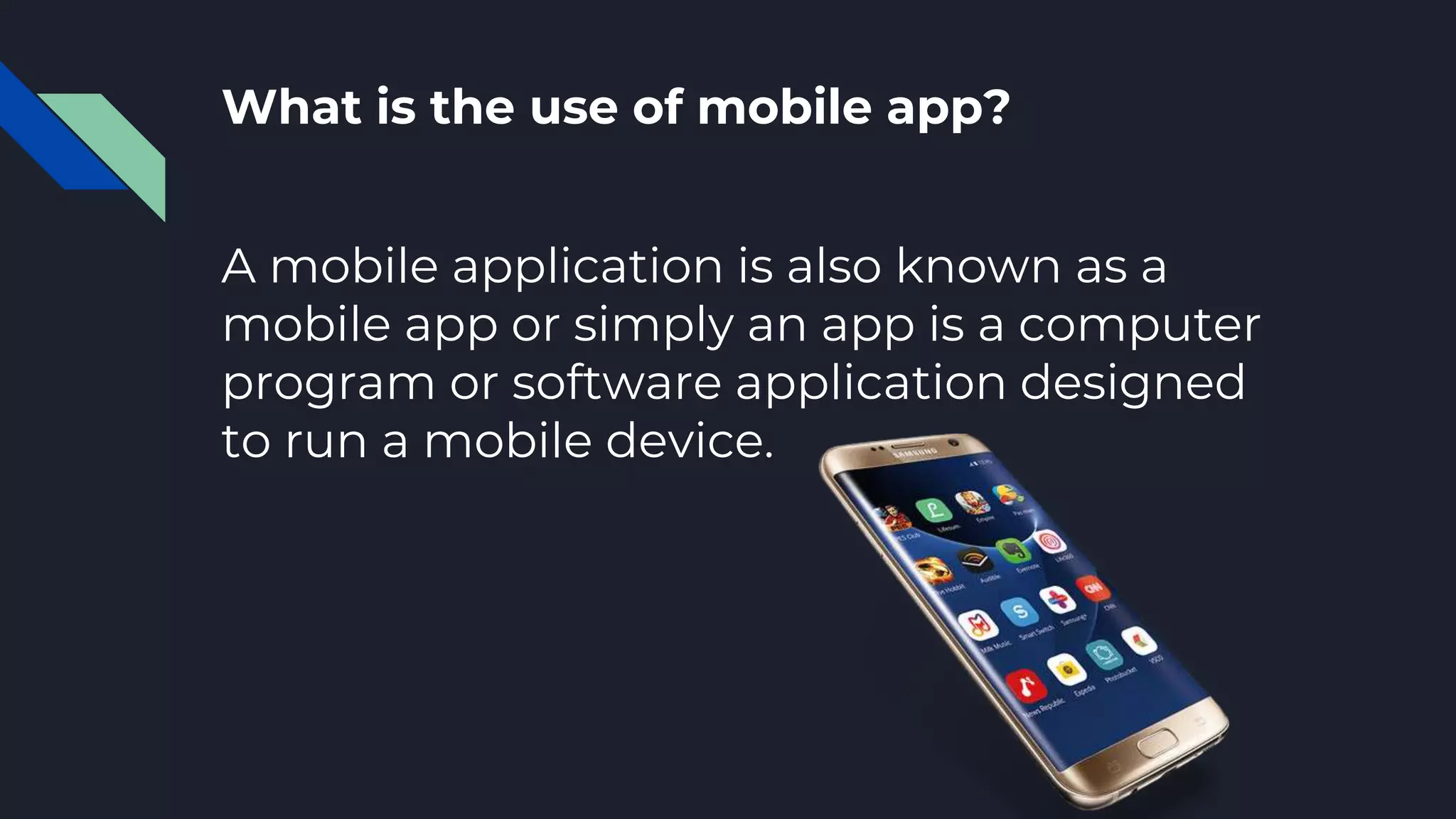 Mobileapp development | PPT