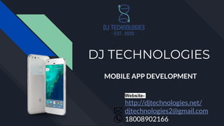 Mobileapp development | PPT