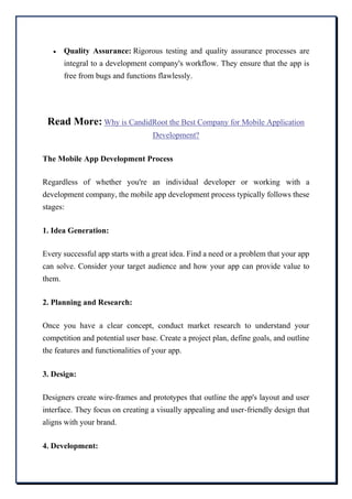 Mobile App Development A Comprehensive Guide | PDF | Operating Systems ...