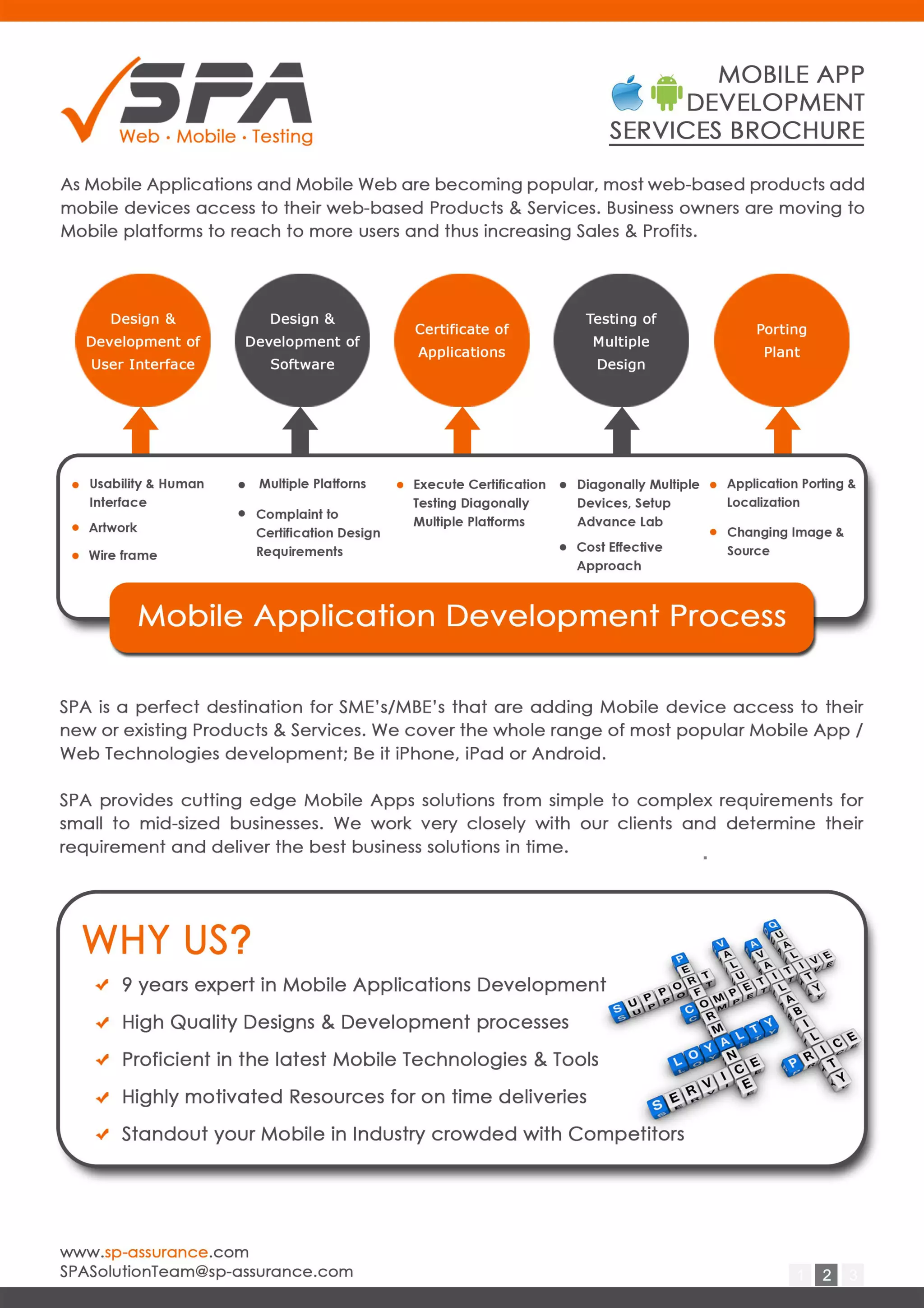 Mobile App Development Brochure | PDF