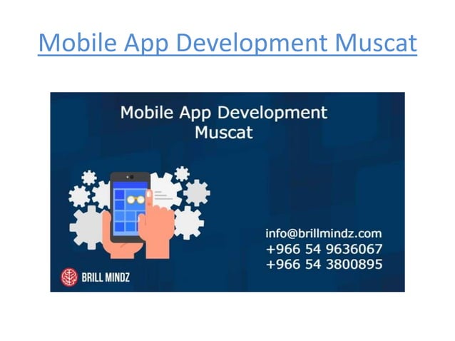 Mobile app development company muscat | PPTX