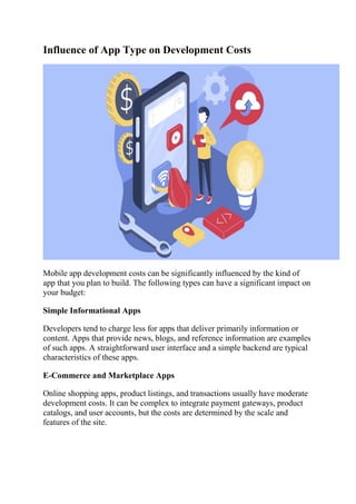 Mobile App Development Costs in 2023.docx | Web Development | Internet