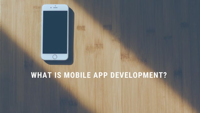 Mobile app development guide | PPT