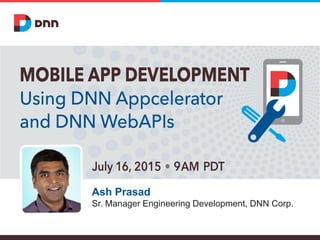 Mobile App Development Using Appcelerator and DNN WebAPIs | PDF