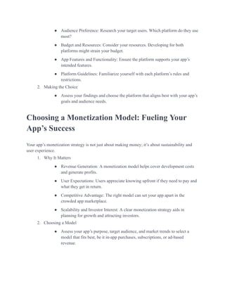 Mobile App Development Process.pdf | Computer Software and Applications ...