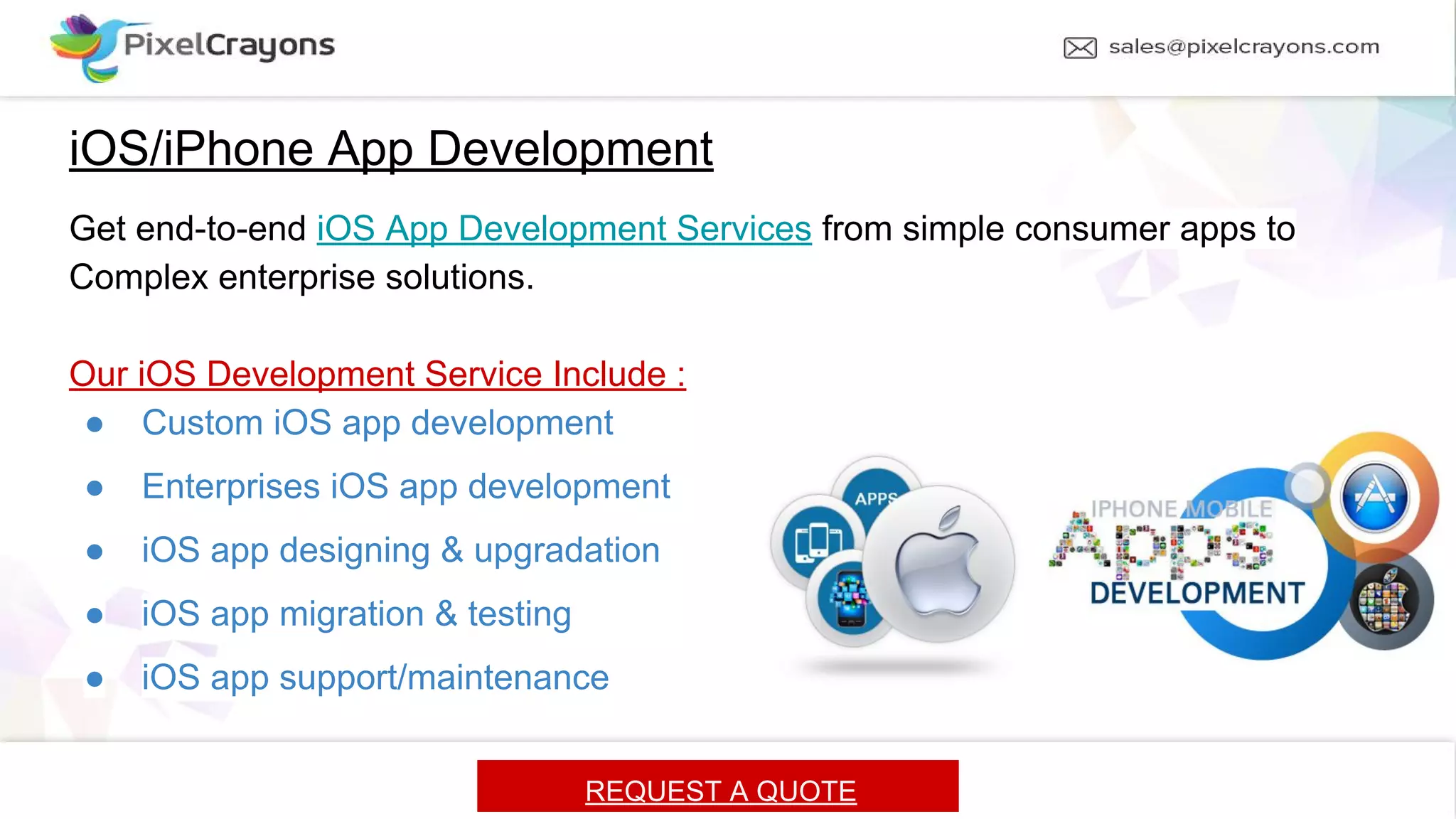 Mobile App Development Services @PixelCrayons | PPT