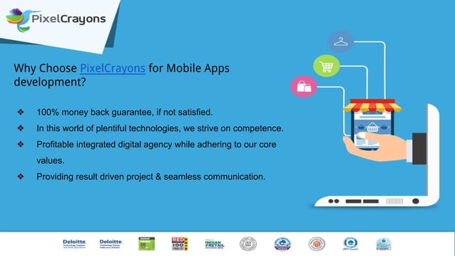 Mobile App Development Services @PixelCrayons | PPT