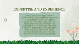 mobile app development services with Taction Software.pptx