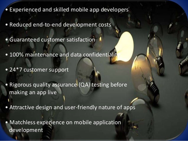 Top-Notch Mobile App Development Services for Startups, Enterprises