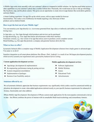 Mobile app development sipl | PDF | Computer Software and Applications | Computing