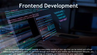 Mobile App Development Stages | PPTX | Web Development | Internet
