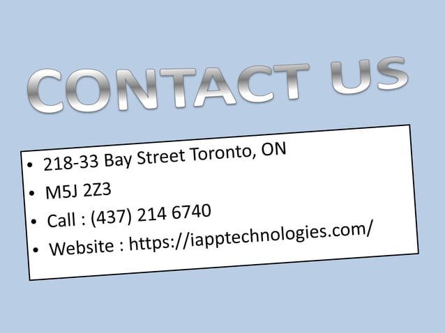 Mobile app development toronto | PPT