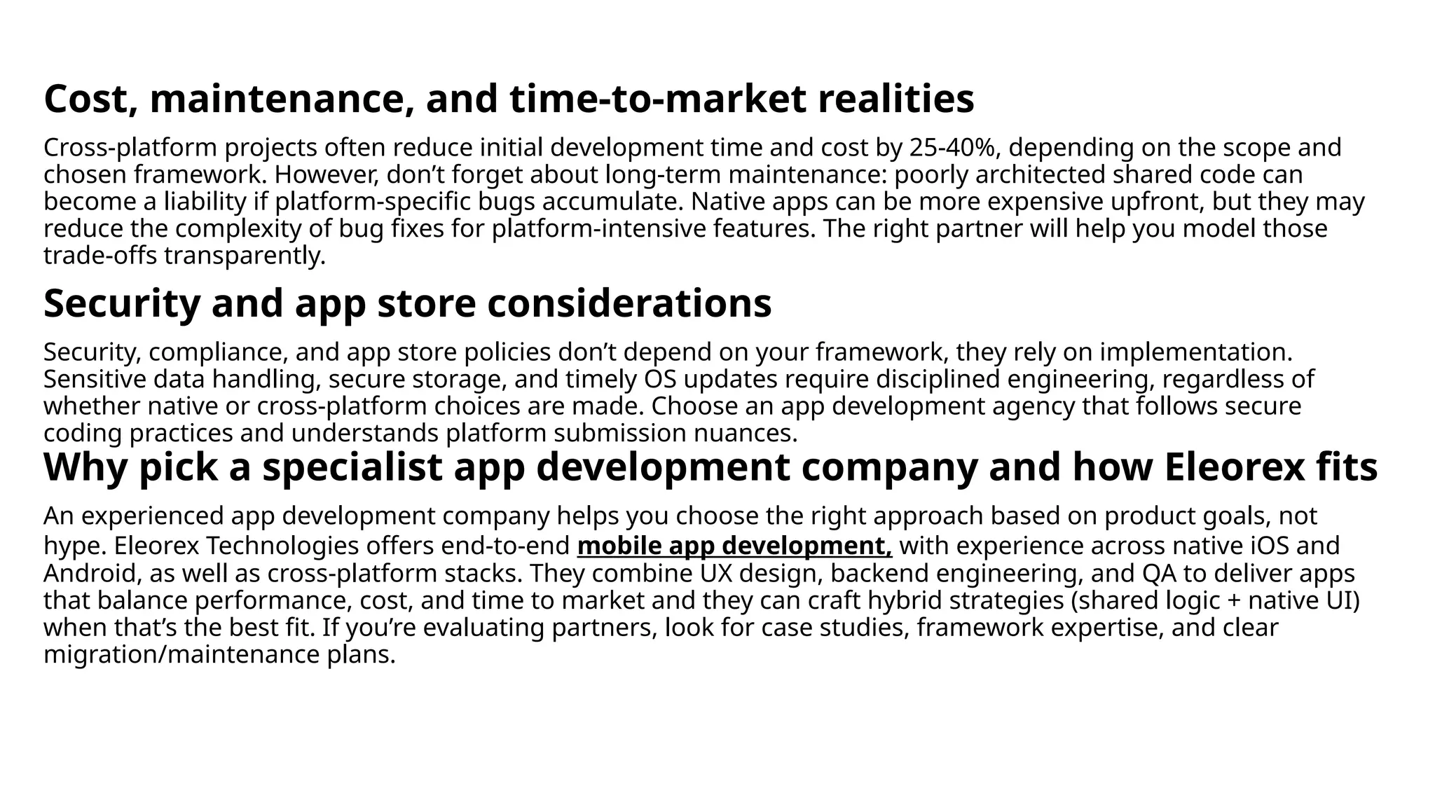 Mobile App Development Trends to Watch Native, Hybrid or Cross-Platform ...