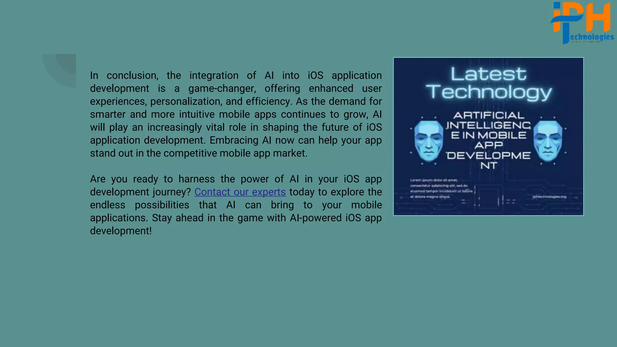 Embracing the AI Revolution in Custom Mobile App Development | PPTX