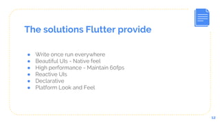 Mobile app development with Flutter: The Need for Speed! | PPT