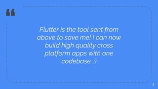 Mobile app development with Flutter: The Need for Speed! | PPT