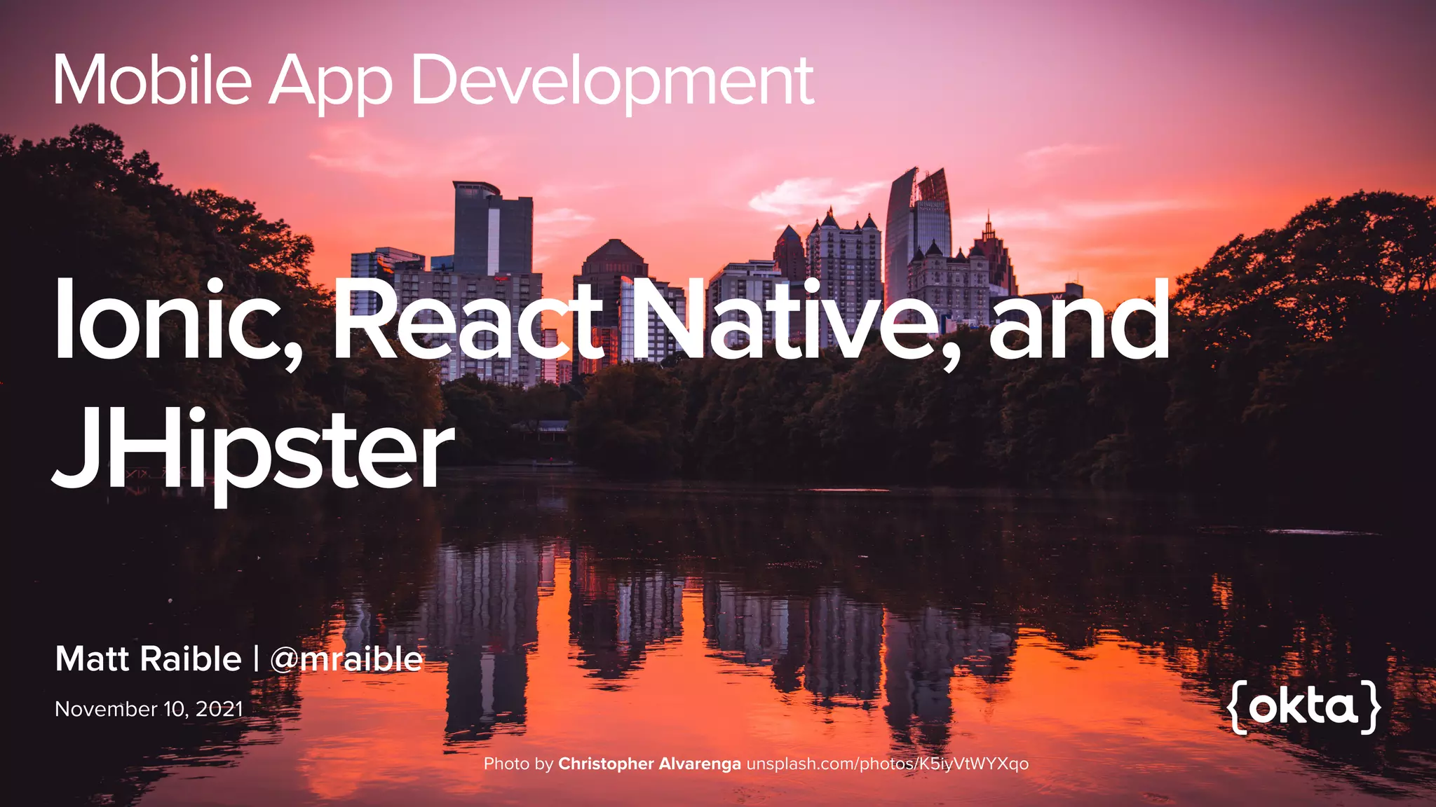 Mobile App Development With Ionic React Native And Jhipster Connect
