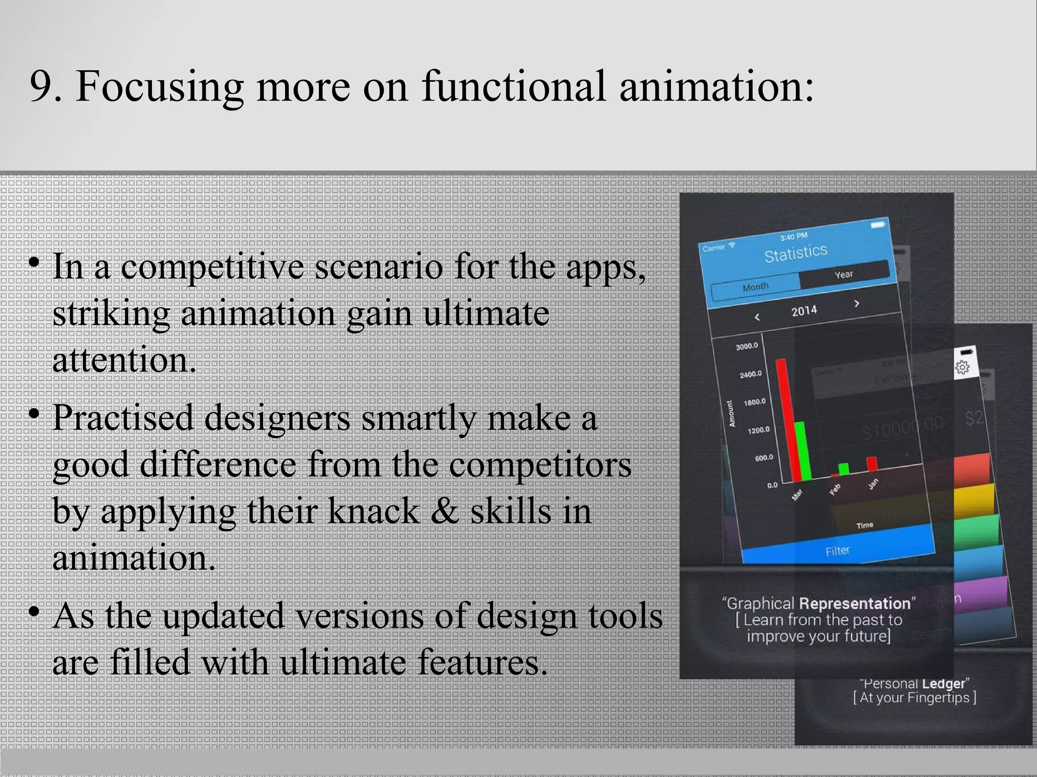 10 Desirable Mobile App Graphic Design trends for 2016 | PPT