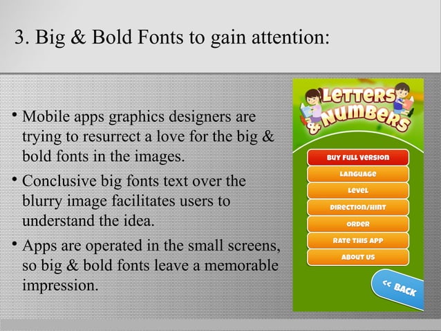 10 Desirable Mobile App Graphic Design trends for 2016 | PPT | Free ...