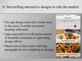 10 Desirable Mobile App Graphic Design trends for 2016 | PPT | Free ...