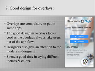 10 Desirable Mobile App Graphic Design trends for 2016 | PPT