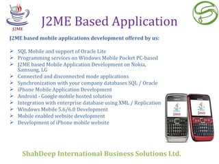 Mobile application development | PPT