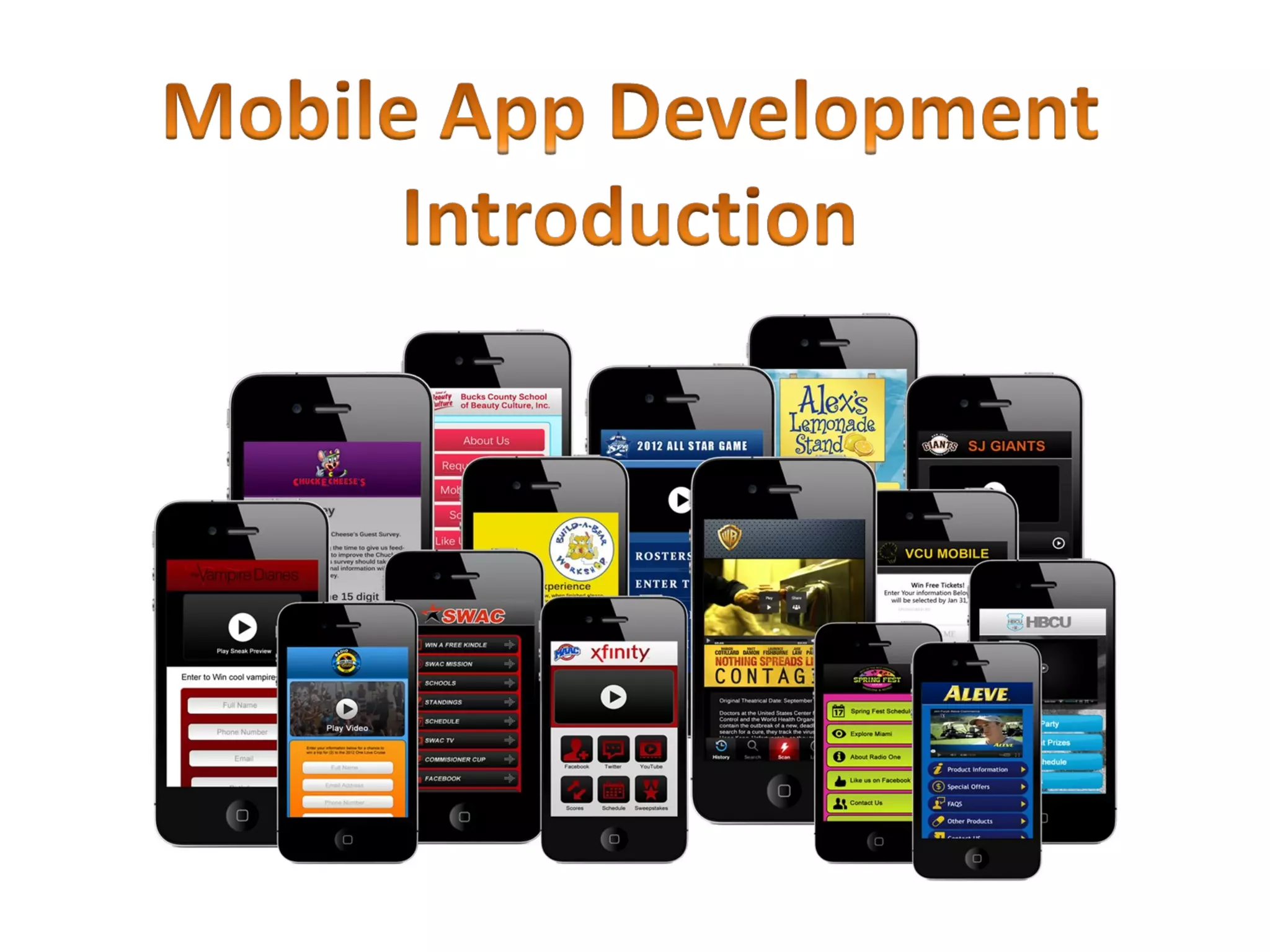 Mobile Application Development Ppt