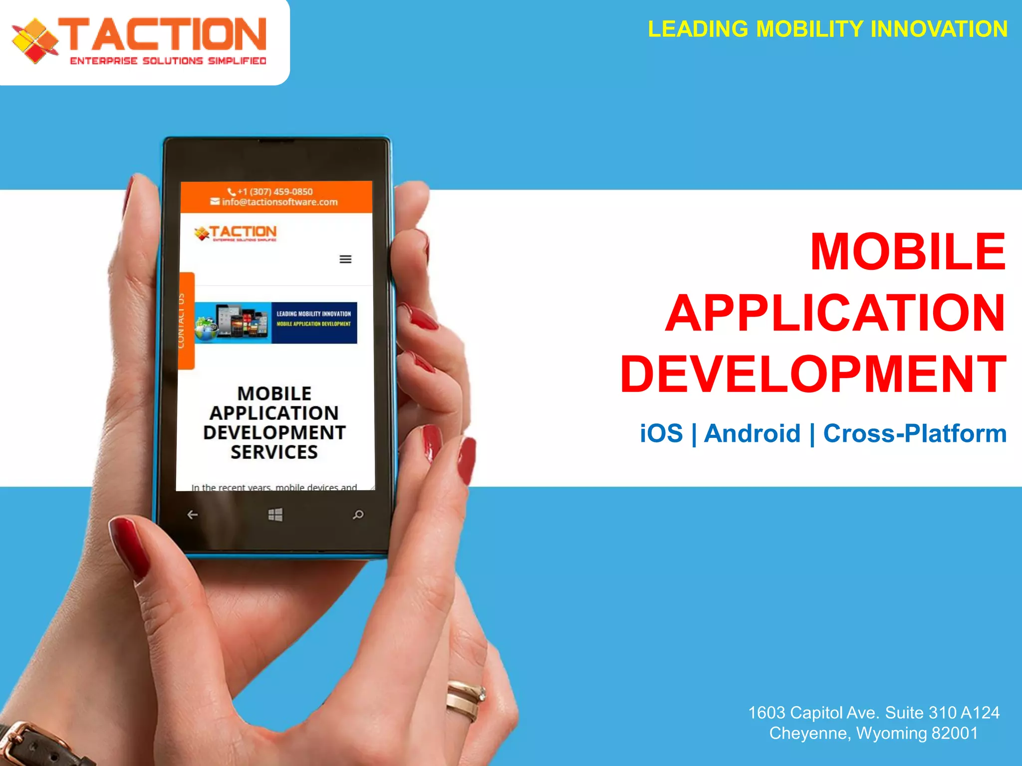 Mobile Application Development Services | PPT