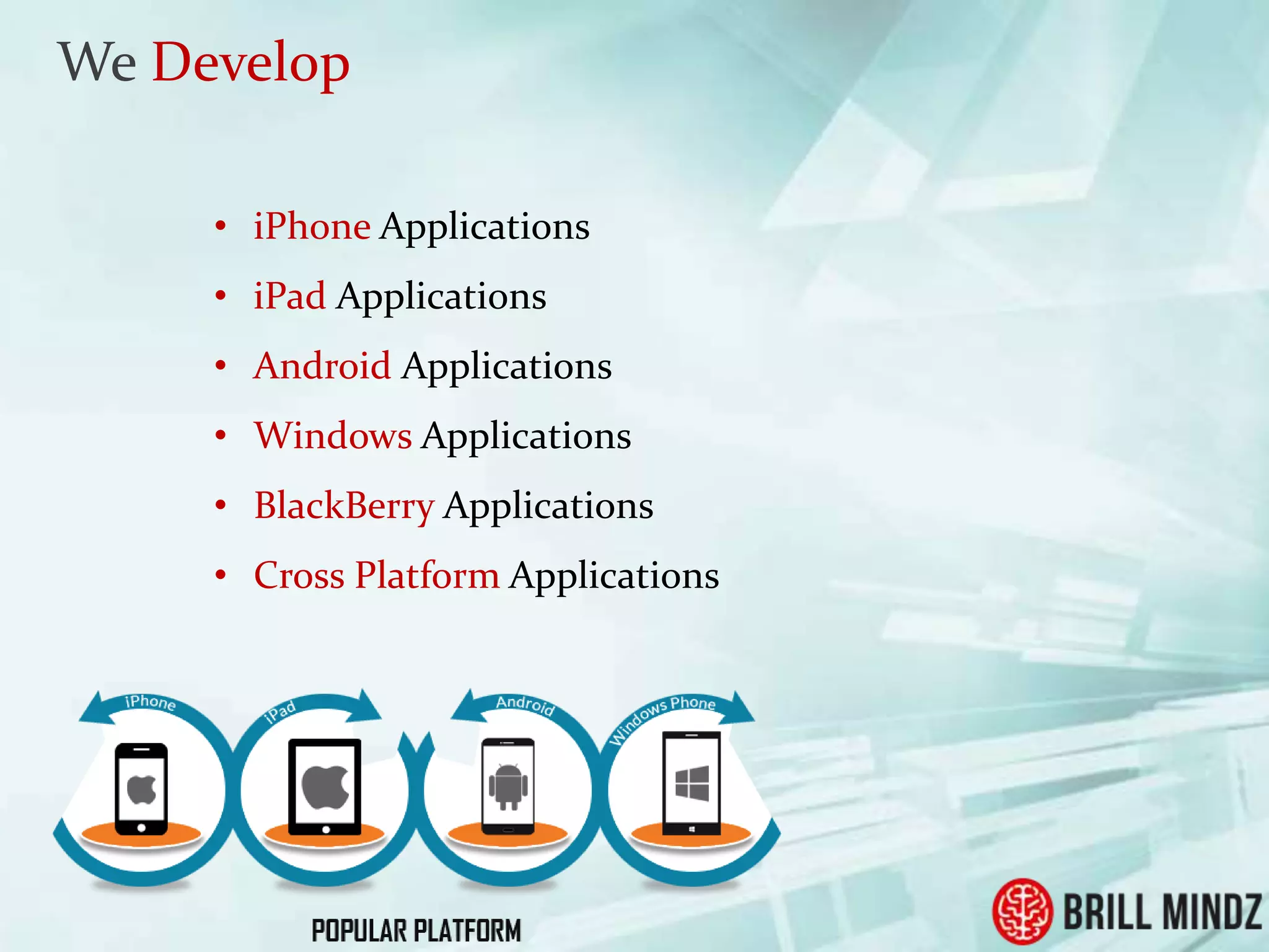 Mobile application development | PPTX
