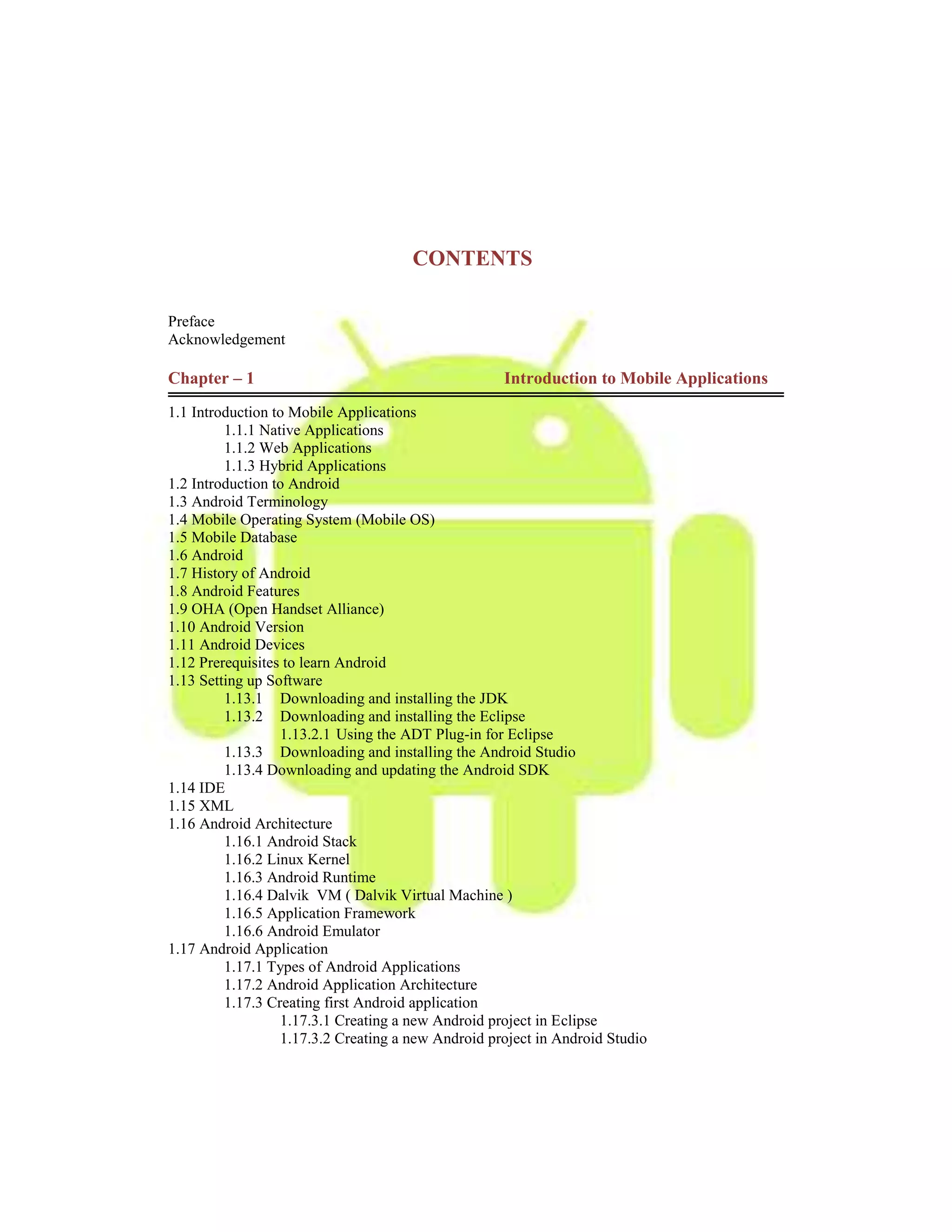 Mobile application development | PDF