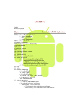 Mobile application development | PDF