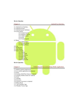 Mobile application development | PDF