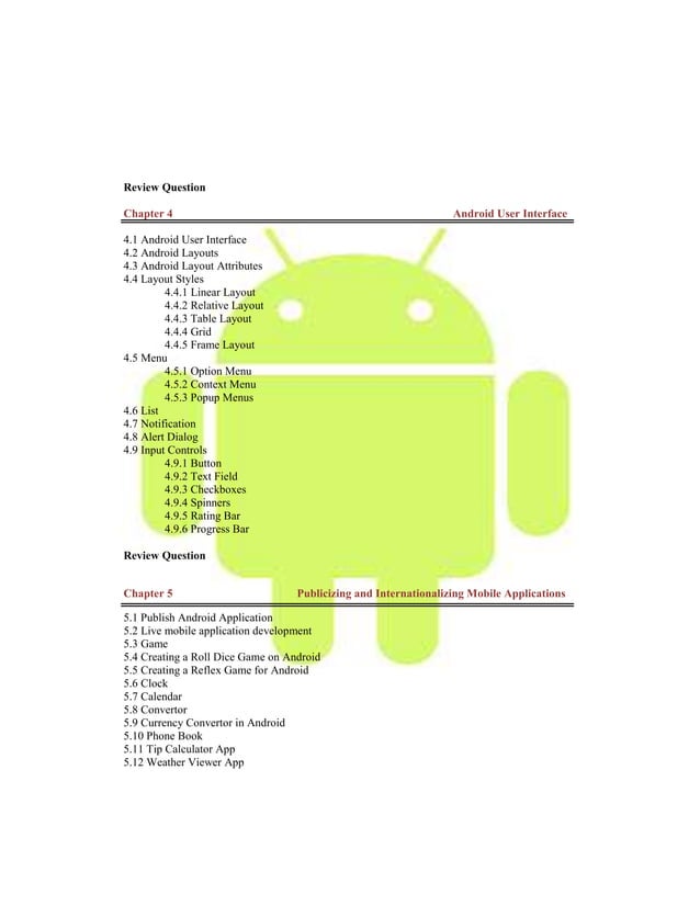 Mobile application development | PDF