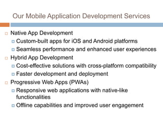 Mobile Application Development - Connect Infosoft | PPT