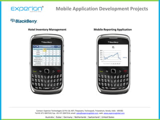 Experion - Mobile Applications | PPT