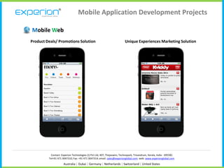 Experion - Mobile Applications | PDF